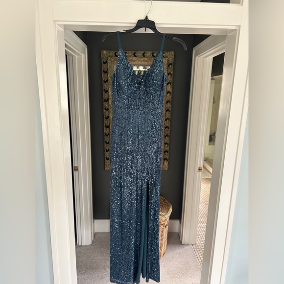 Speechless | Dresses | Navy Blue Sparkly Prom Dress | Poshmark